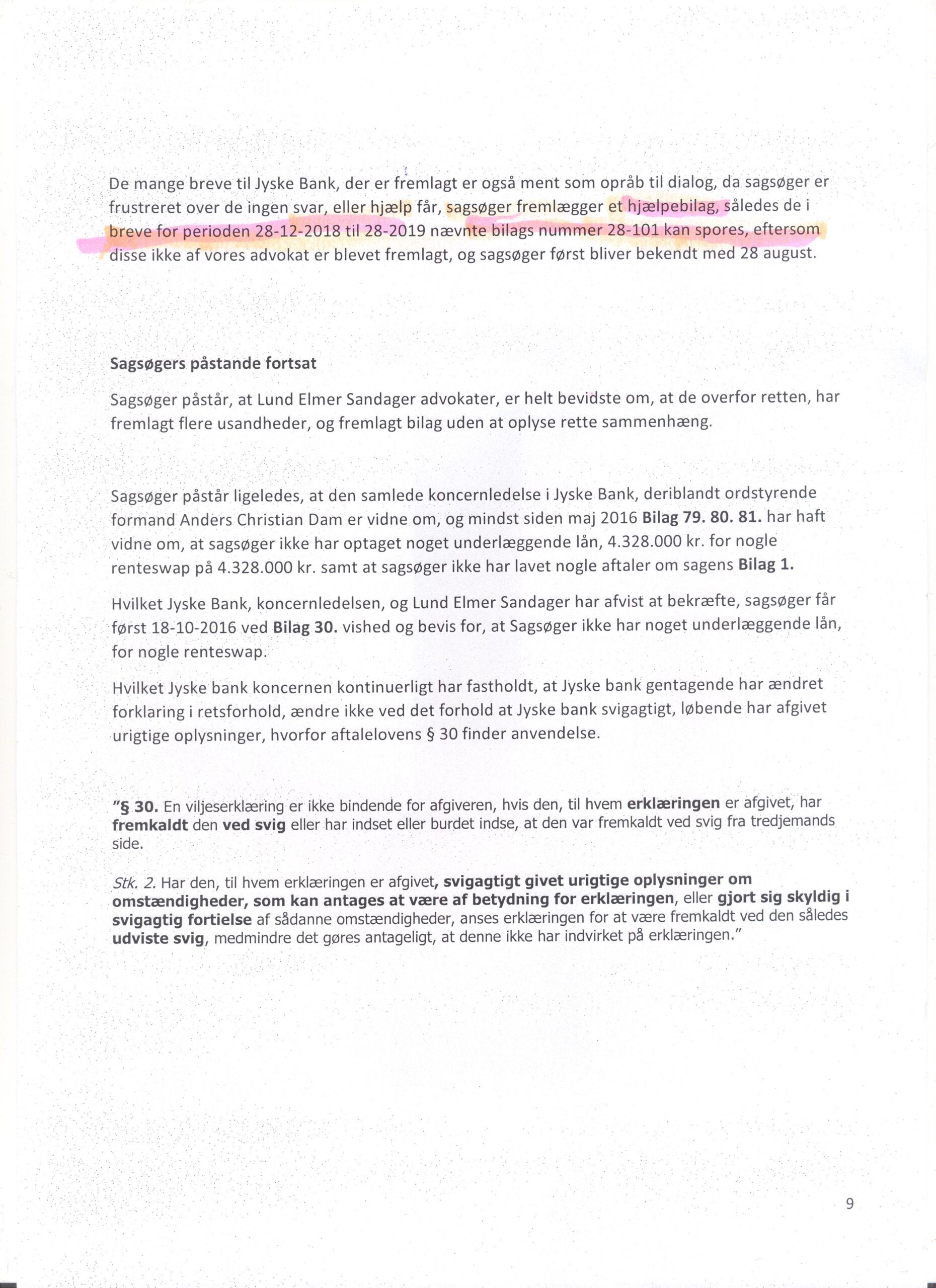 28-10-2019 afsluttende Processkrift – DENMARK PROBABLY AMONG THE WORLD ...