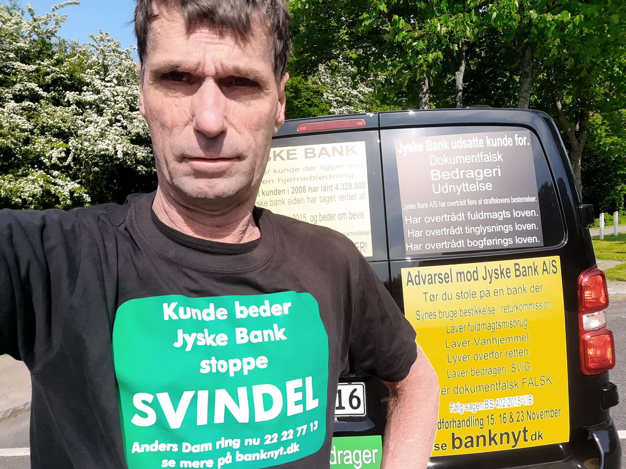 Nogle af mange medvirkende i min historie om at være kunde i Jyske Bank ... Nogle af mange medvirkende i min historie om at være kunde i Jyske Bank ...